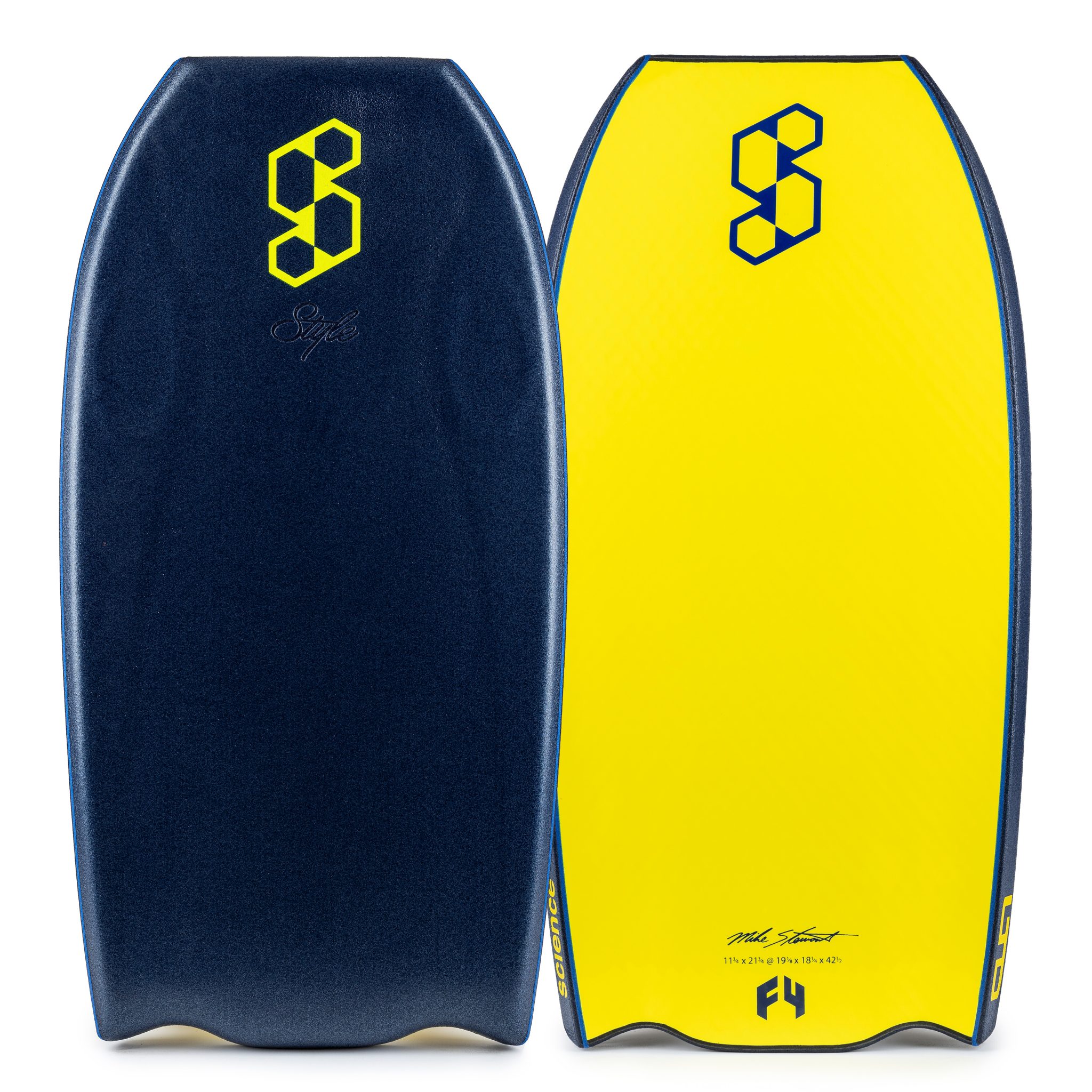 STYLE LOADED FLAT BAT – MIDNIGHT BLUE/YELLOW – North Point